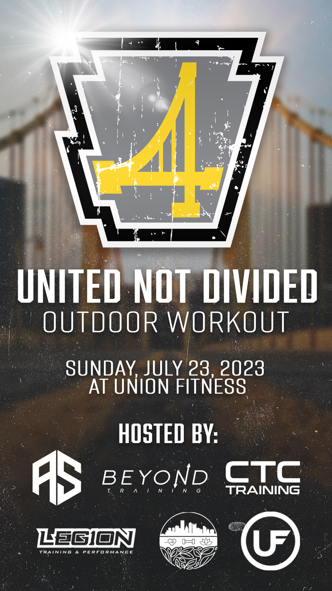UNITED NOT DIVIDED OUTDOOR WORKOUT - LEG1ON Training & Performance